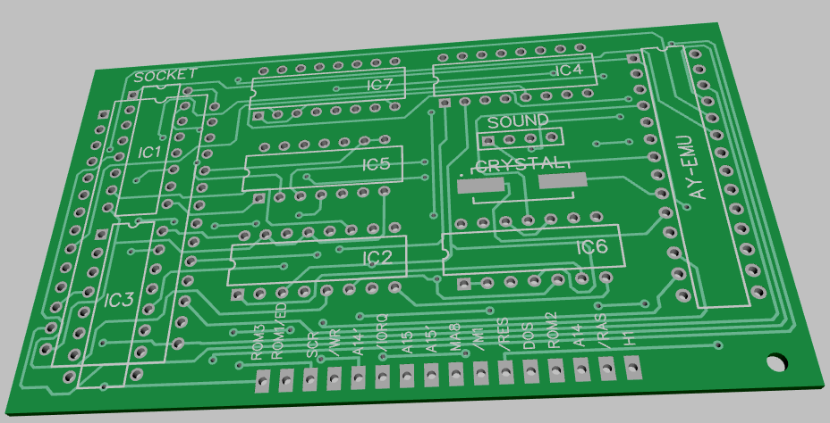 ZX-Spectrum 256K Upgrade — AVR-AY